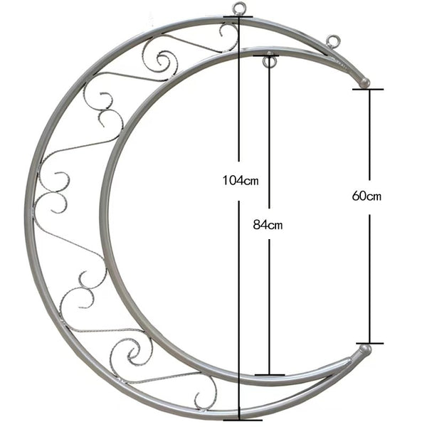 Upgrade Moon Hoop Lyra Hoop Aerial Ring Strength Circus Aerial Equipme ...